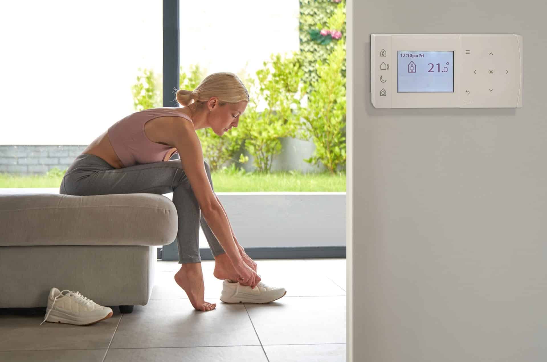 Danfoss TPOne-S + DBR Wi-Fi Connected Programmable Room Theromstat And ...