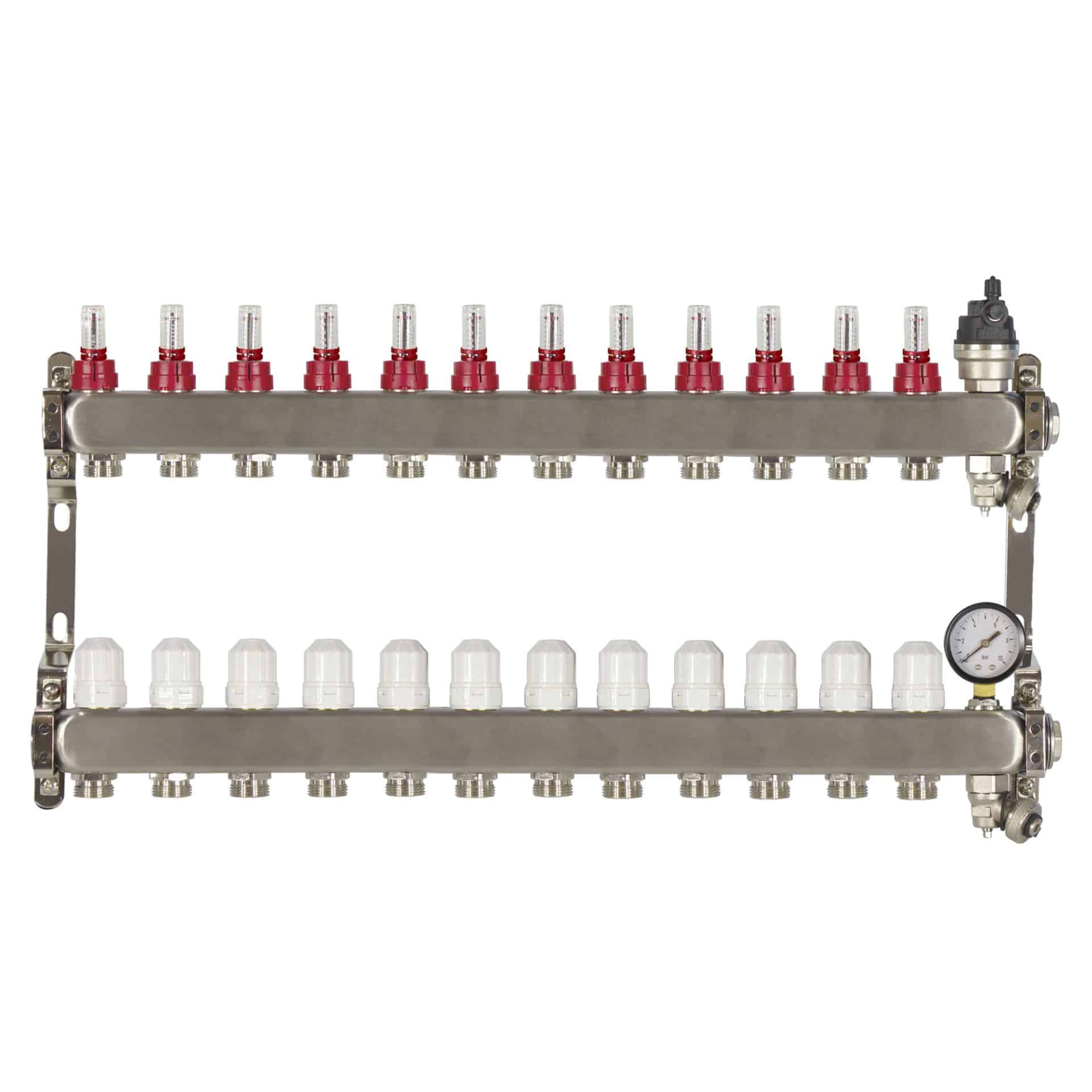 Theoheat Manifold With 1" Isolation Valves | UK Plumbing