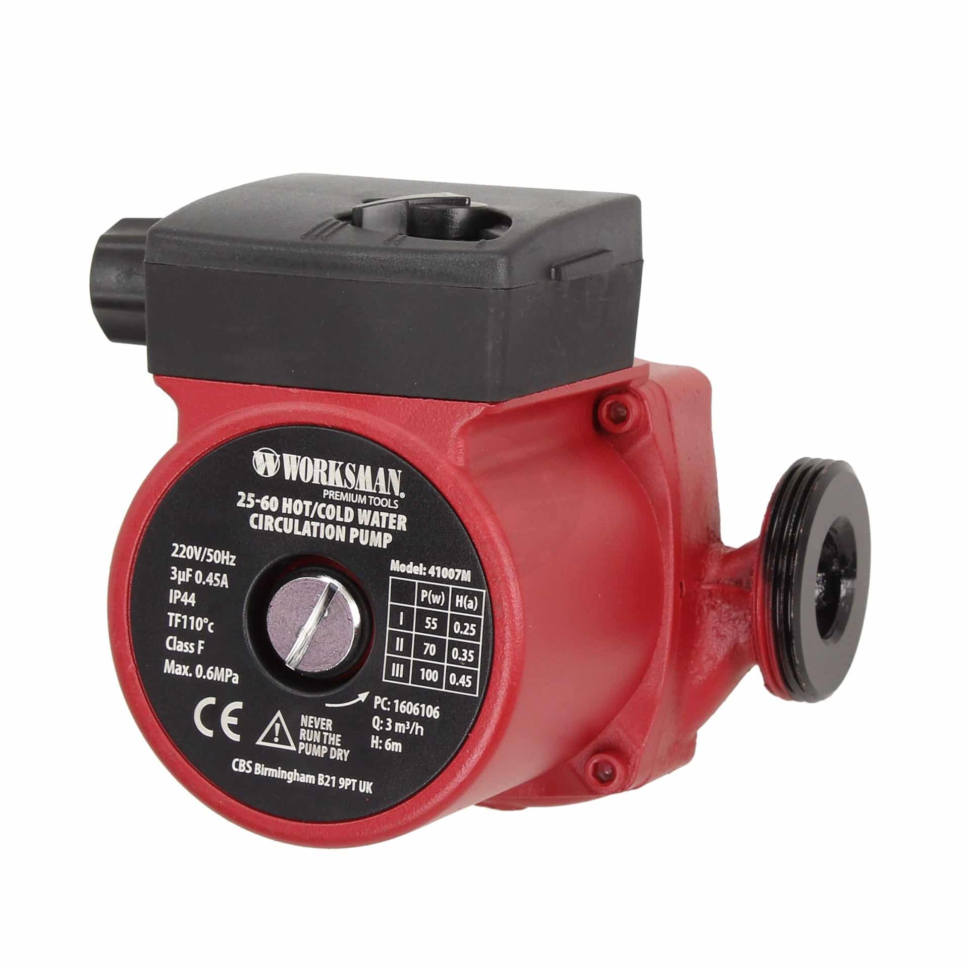 Workman 6m Head Circulation Pump | UK Plumbing